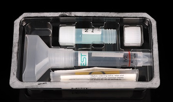Mayflower Bioscience: Saliva collection kit with ITM